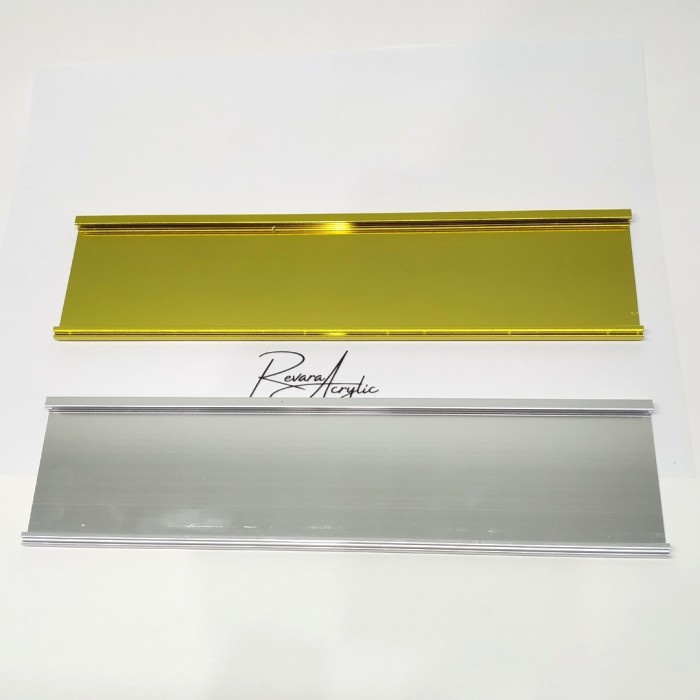 Jual DOOR SIGN SLIDING / FRAME PAPAN NAMA GESER 6 X 30CM / 60X300MM ...