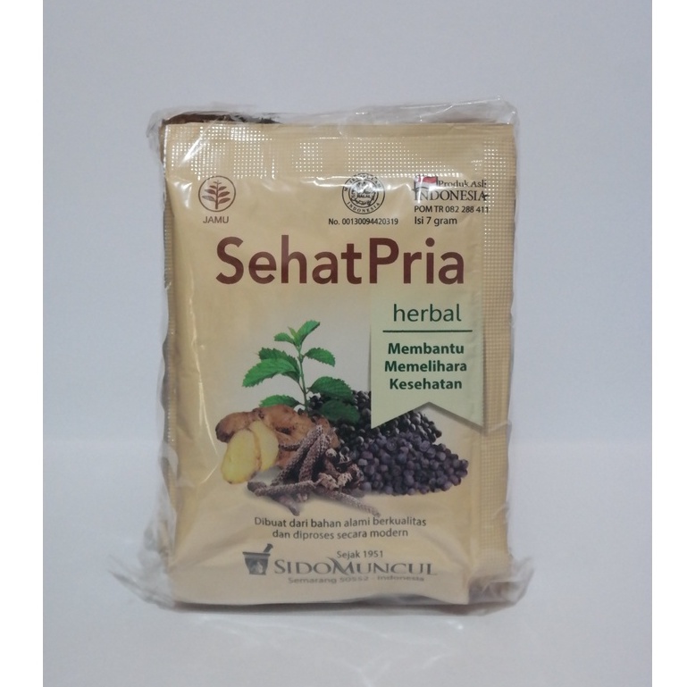 Jual SIDOMUNCUL - JAMU SEHAT PRIA (ISI 10 SACHET) | Shopee Indonesia