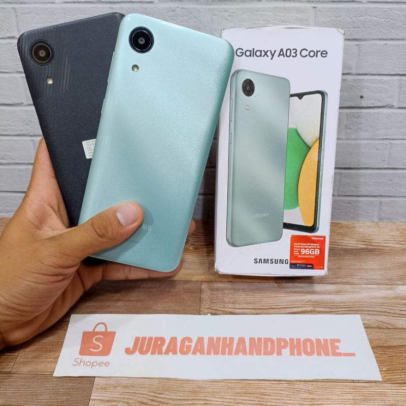 Jual Samsung A03 Core 2/32GB Hp Second Seken Bekas Fullset | Shopee Indonesia