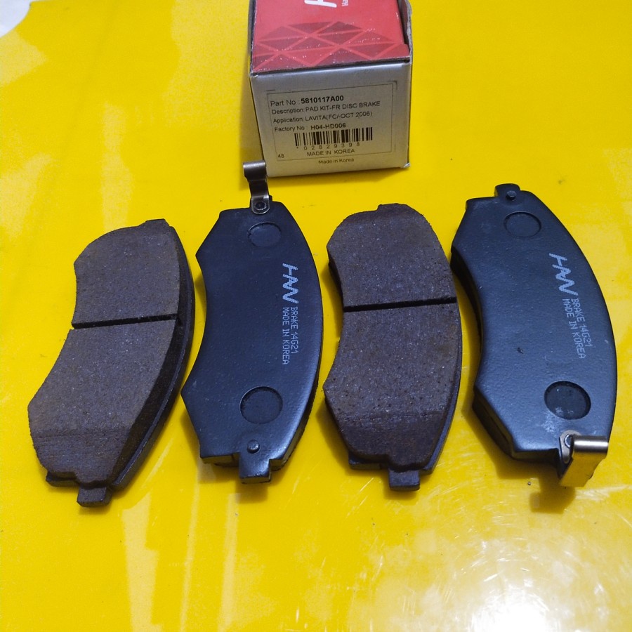 Jual Kampas Rem Depan HYUNDAI MATRIX SET Brake Pad MATRIX Kanvas Rem ...