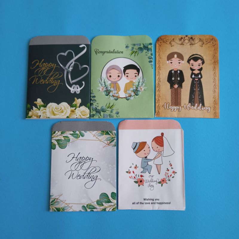 Jual (Isi 10) Amplop Wedding Amplop Angpau Pernikahan Amplop Kondangan ...
