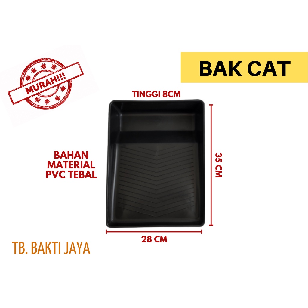 Jual Bak Cat Roll 9 Inch PVC Tebal Tidak Mudah Pecah TERMURAH | Shopee ...
