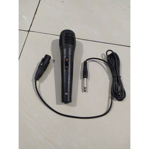 Jual mic speaker colokan besar mic colokan besar mic karaoke mikrofon ...