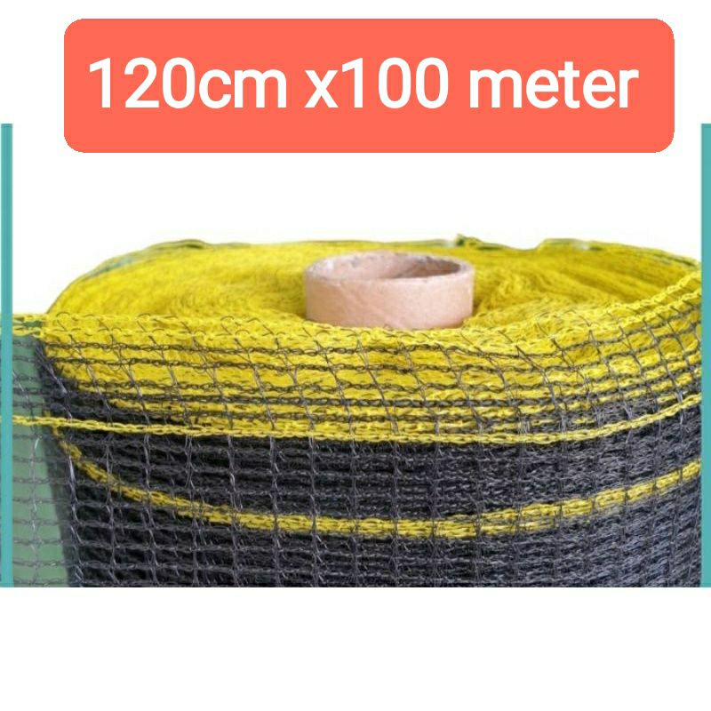 Jual Jaring hitam atau waring hitam 120 cm x 100 meter | Shopee Indonesia