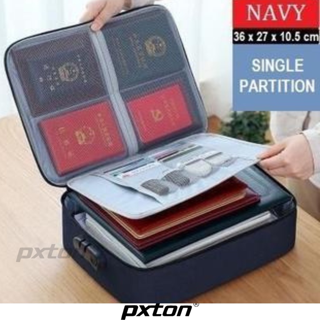 Jual PXTON - TAS DOKUMEN / Tas Dokumen Anti Air Password / storage box ...