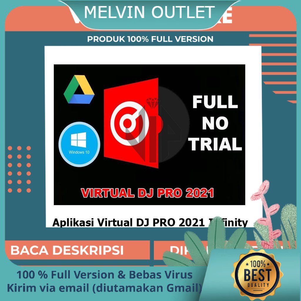 Jual Aplikasi Virtual DJ PRO 2021 Infinity PRO Full Version Plus Terbaru Premium Lifetime ...