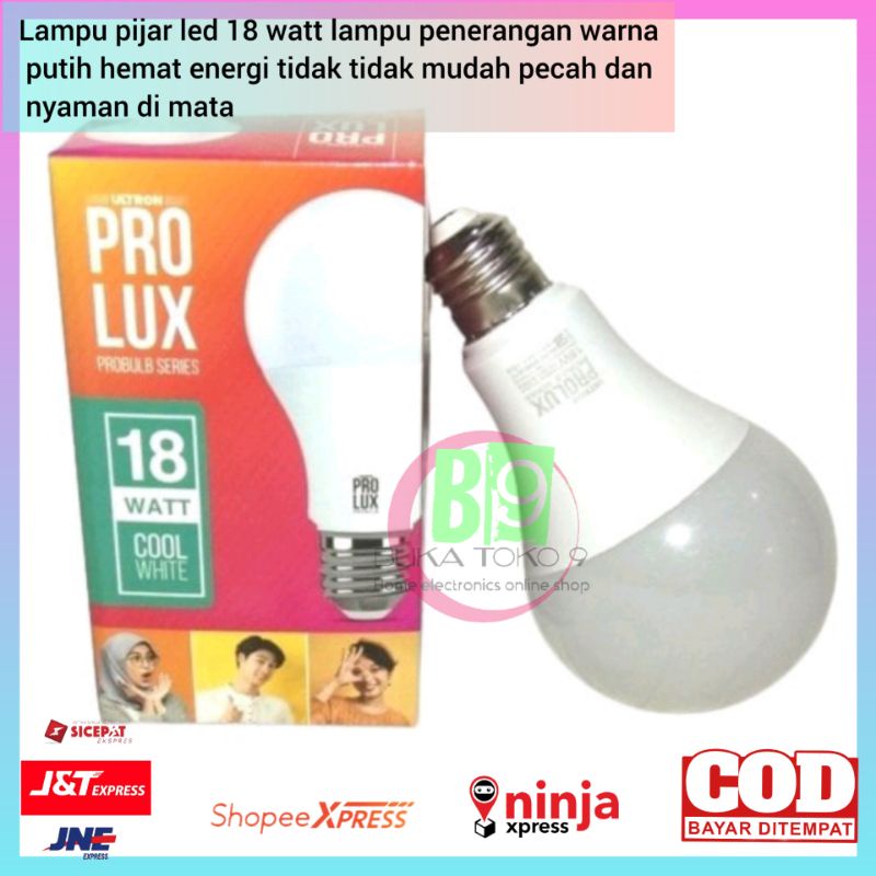 Jual Lampu pijar led 18 watt lampu penerangan warna putih hemat energi ...