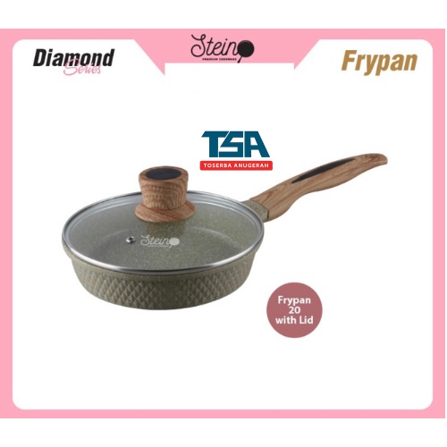 Jual TSA STEINCOOKWARE STEIN COOKWARE FRYPAN DIAMOND 20CM | Shopee ...