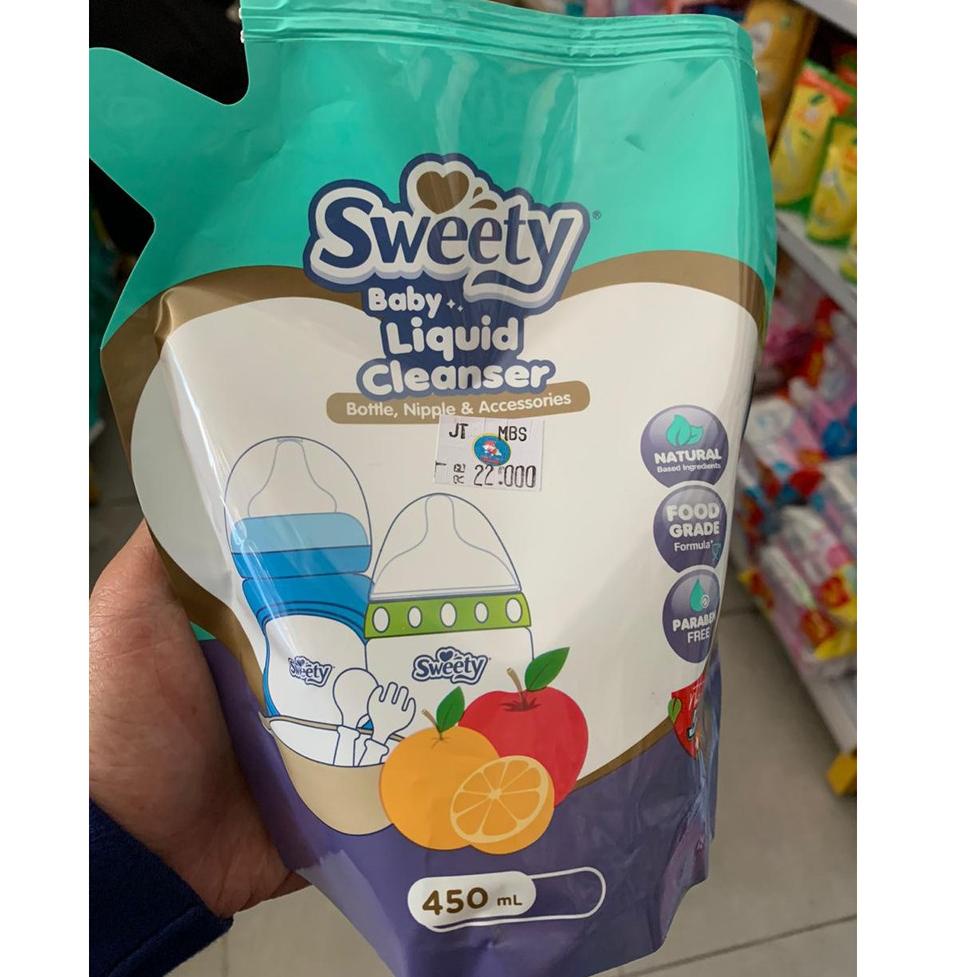Jual ノ Sweety Liquid Cleanser Bottle 500ml/Refill 450 ml ぇ | Shopee ...