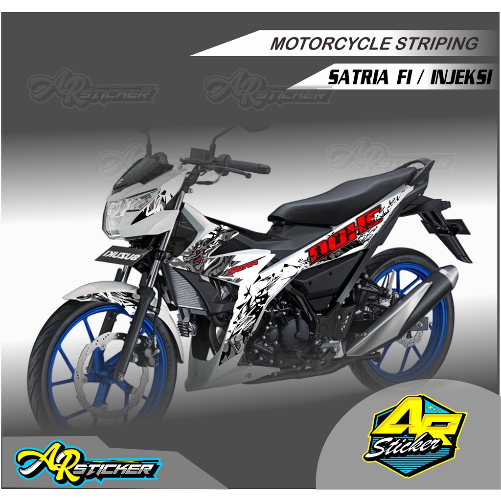 Jual striping satria fu injeksi / F 150 New INJEKSI FI 2016 2017 2018 ...