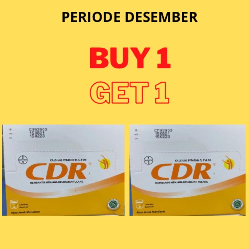 Jual CDR isi 24 sachet free cdr isi 24 sachet (exp. date Febuari 2023 ...