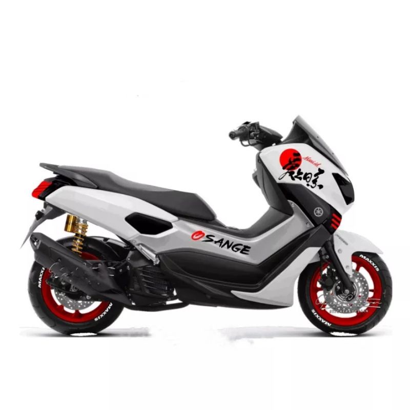 Jual 0302 sticker cutting motor nmax lama dan nmax baru bisa motif ...