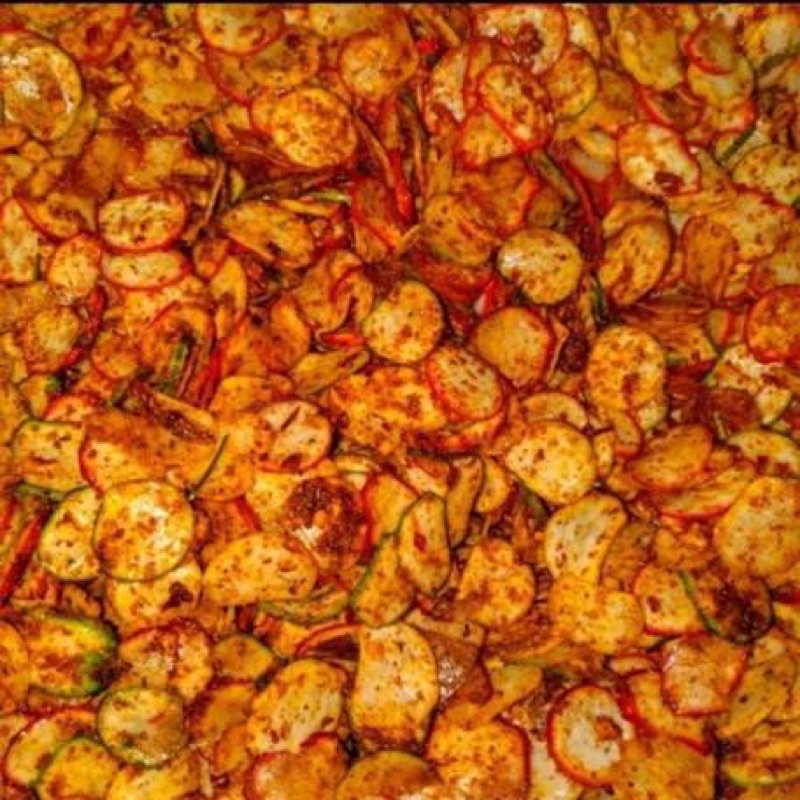 Jual KERUPUK SEBLAK KENCUR PEDAS 1 KG (SEBLAL CABE SETAN) | Shopee ...