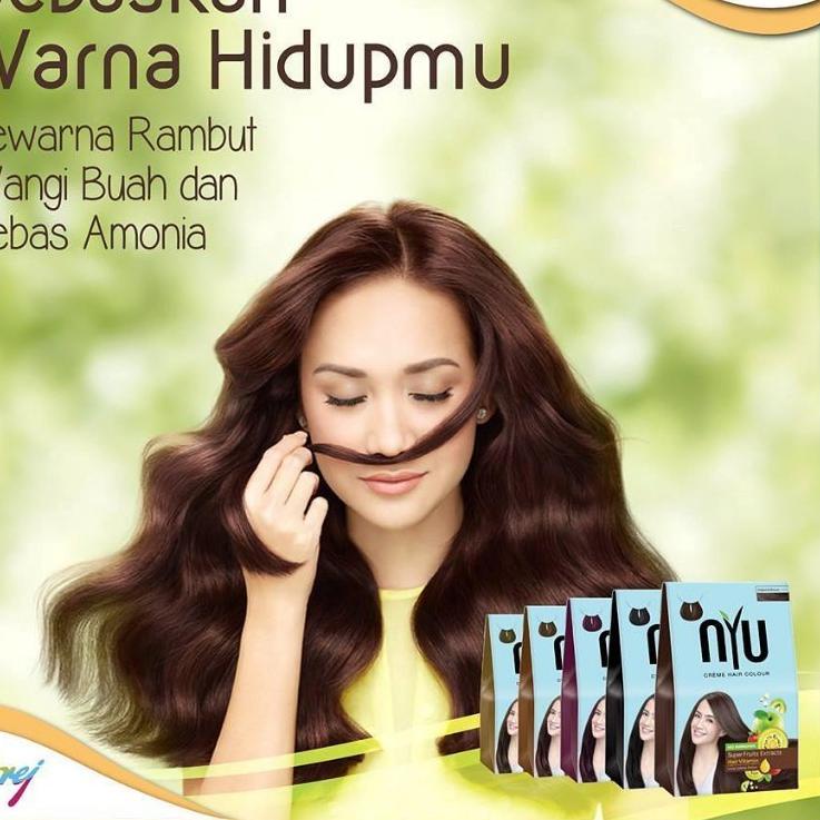 Jual 5.5 COD NYU CREME HAIR COLOUR Pewarna Rambut/ Cat Rambut Natural ...