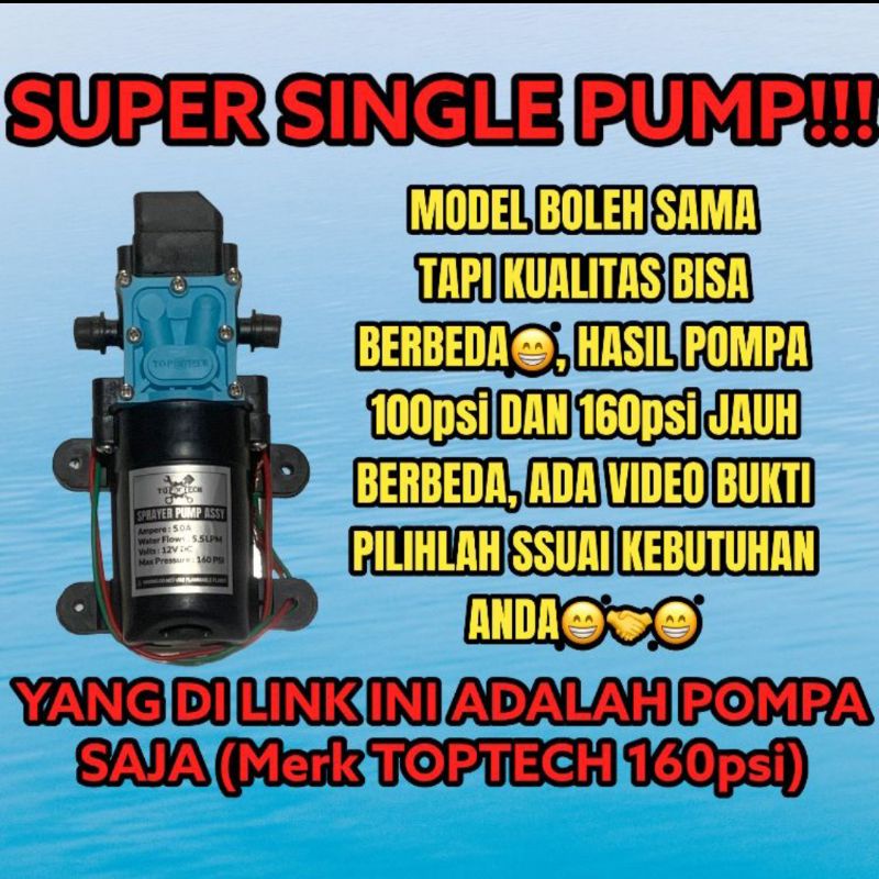 Jual POMPA CUCI AC CUCI MOTOR TERMURAH SEJAGAT RAYA (WP) | Shopee Indonesia