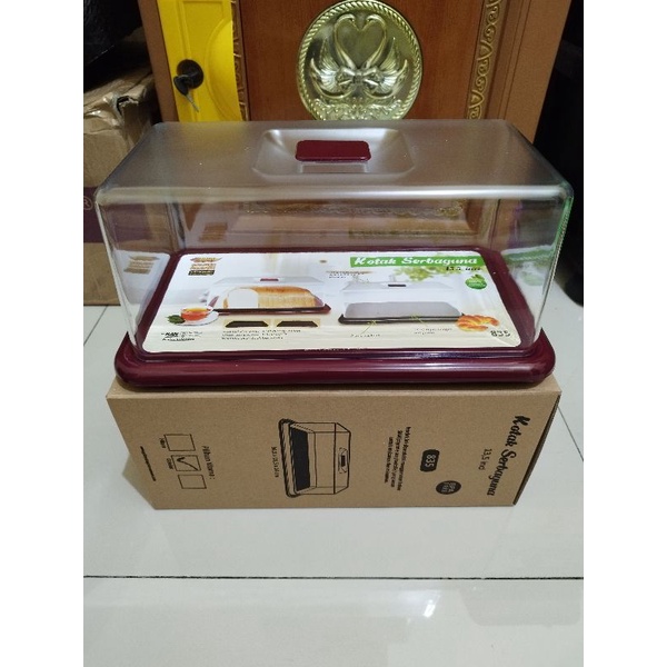 Jual Tempat Roti Serbaguna Kotak 13,5 inci 835 Golden Dragon | Shopee ...