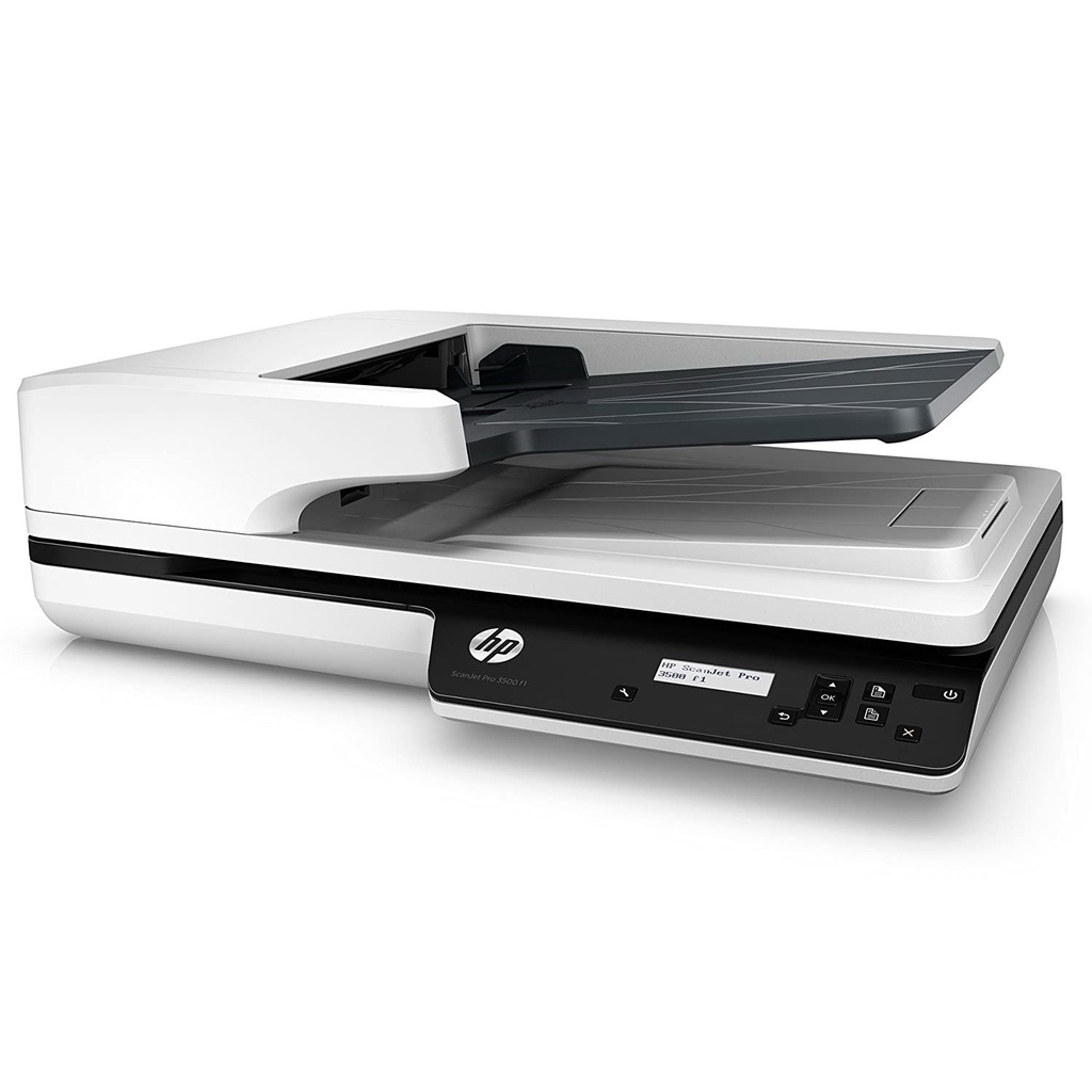 Jual HP ScanJet Pro 3500 f1 Flatbed Scanner Dokumen ADF 25ppm F4 ...