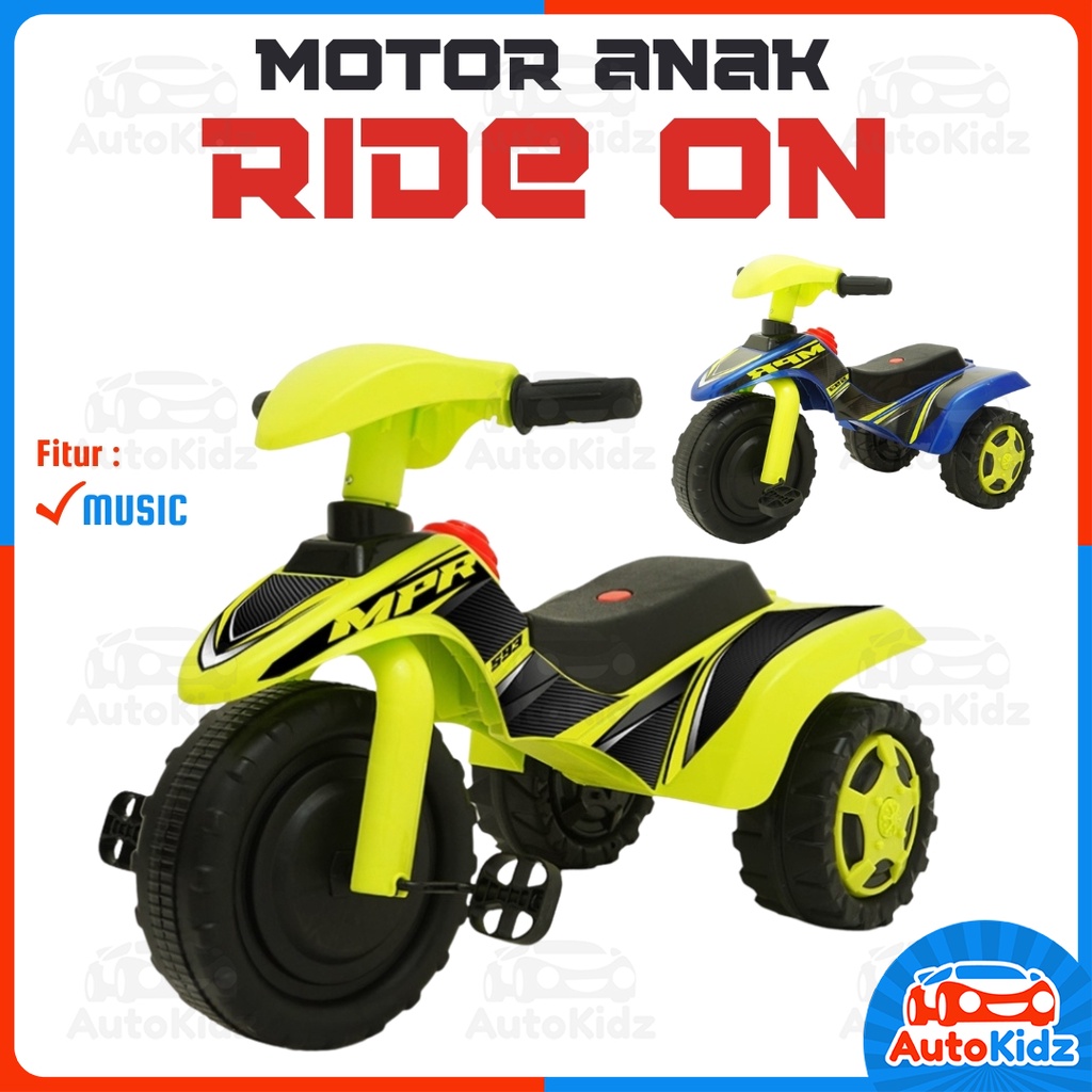 Jual Mainan Anak Sepeda Roda Tiga DMX Mad Power Motor Gowes Tricycle ...