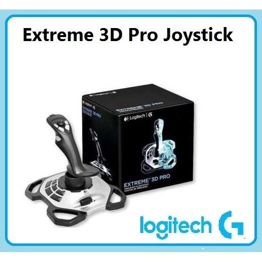 Jual Logitech Extreme 3D Pro Joystick Controller Flight Simulator Untuk ...