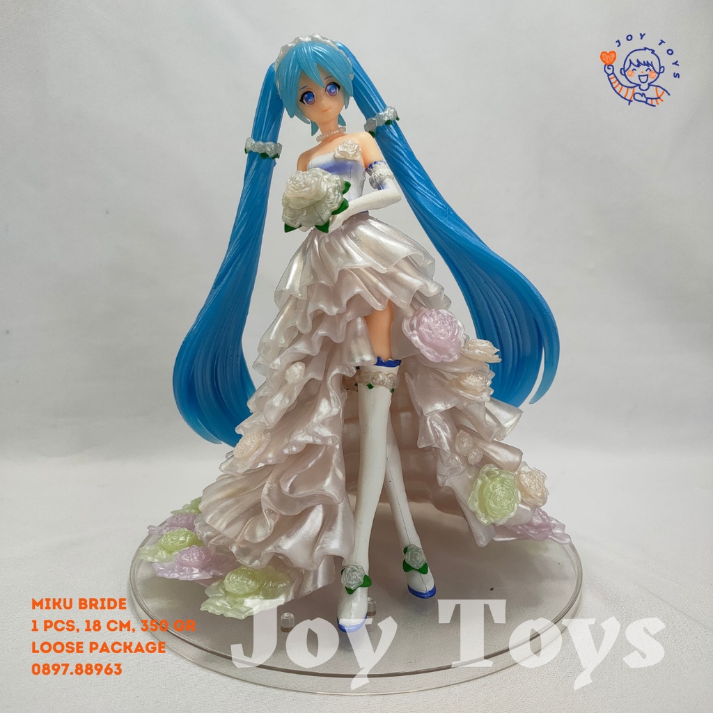 Jual HATSUNE MIKU BRIDE 1 PCS VOCALOID FIGURINE | Shopee Indonesia