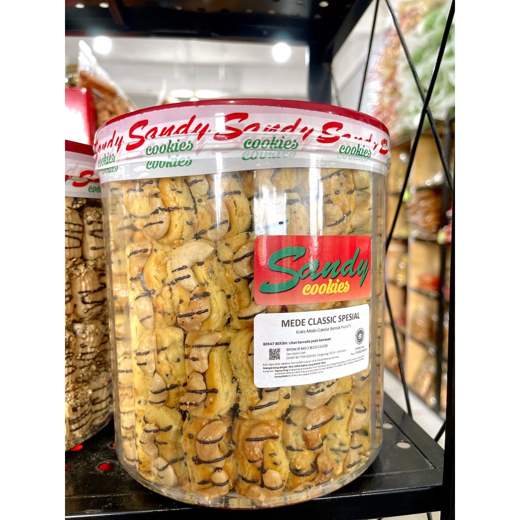 Jual Sandy Cookies Kue Kering Kuker Jakarta 500 gr gram Reguler ...