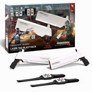 Jual Discovery Sharper Image Toy Laser Tag Handtank BLAST Pack | Shopee ...