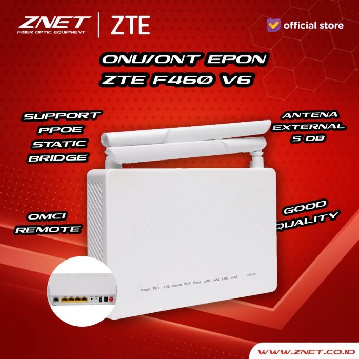 Jual Zte F460 V9 Epon Onu Ont Antena Extrernal 5 Db Bridge Support Epon ...