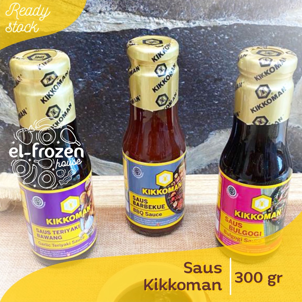 Jual Saus Kikkoman / Aneka Saus Jepang Korea Halal 300 gr | Shopee ...