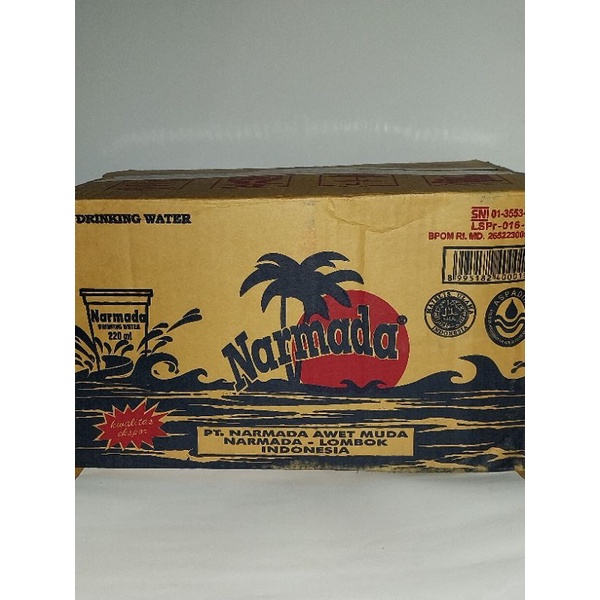 Jual Air Mineral Narmada Gelas 220ml / Dus | Shopee Indonesia