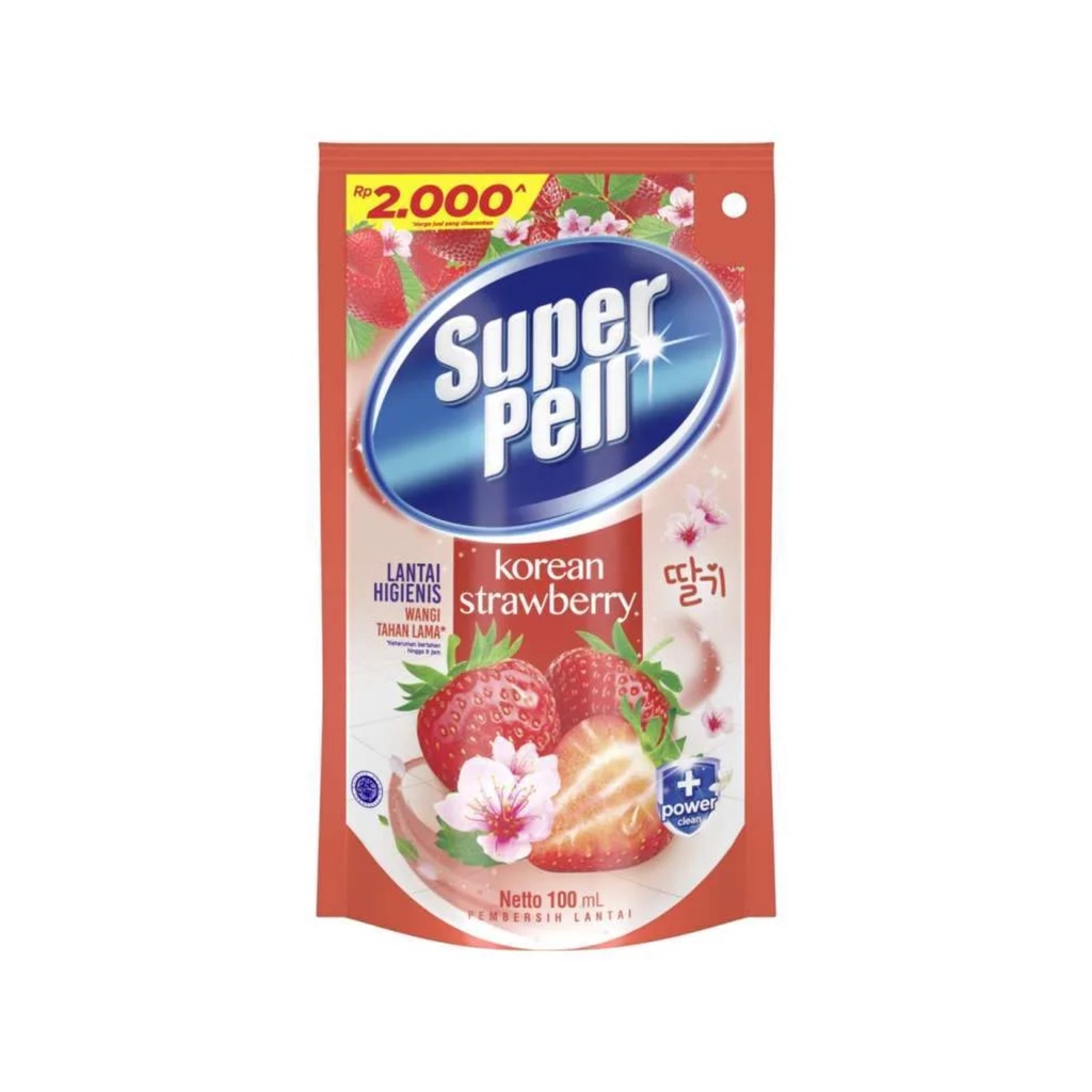 Jual Super Pell Korean Strawberry 100 ml | Shopee Indonesia