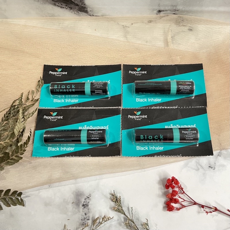 Jual Peppermint Field Black Inhaler original Thailand | Shopee Indonesia