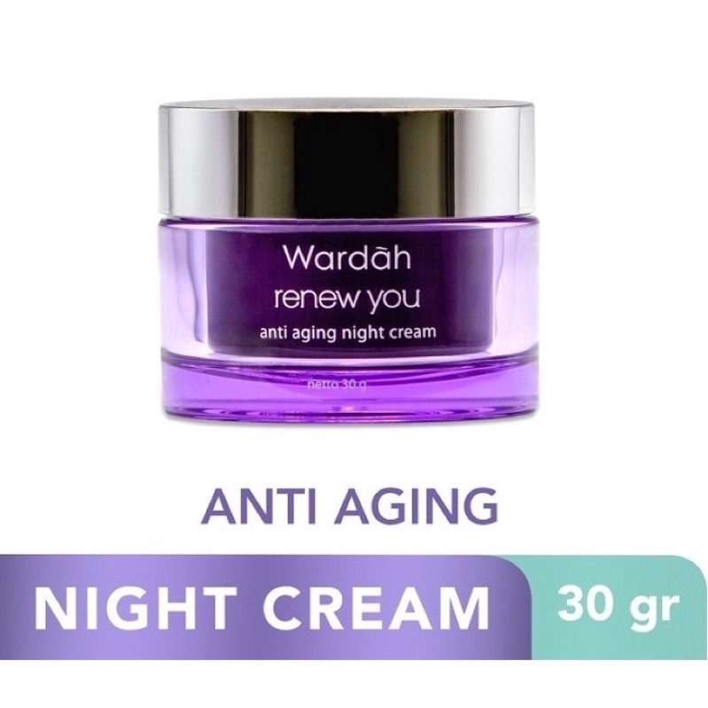 Jual WARDAH RENEW YOU NIGHT CREAM 30G | Shopee Indonesia