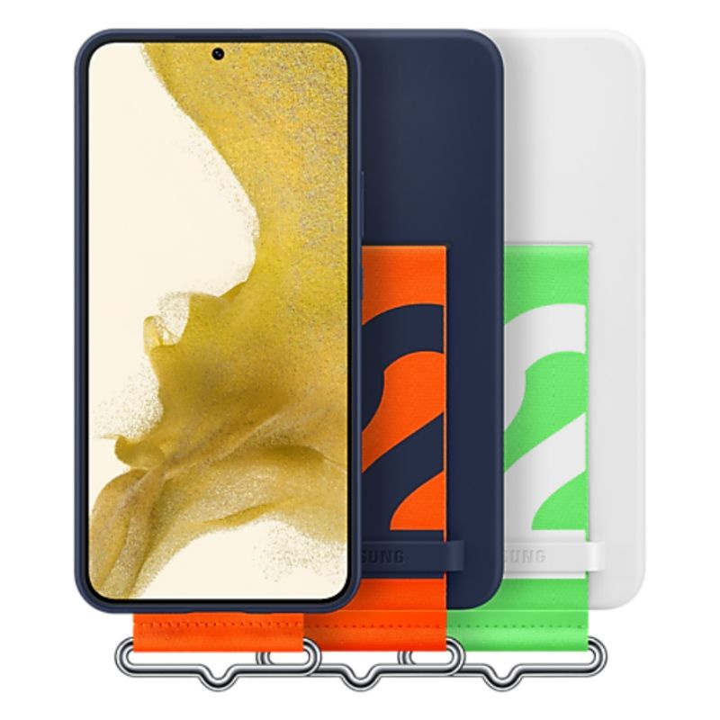 Jual Samsung Galaxy S22 Plus Original Strap Silicone Cover S22+ Tali ...