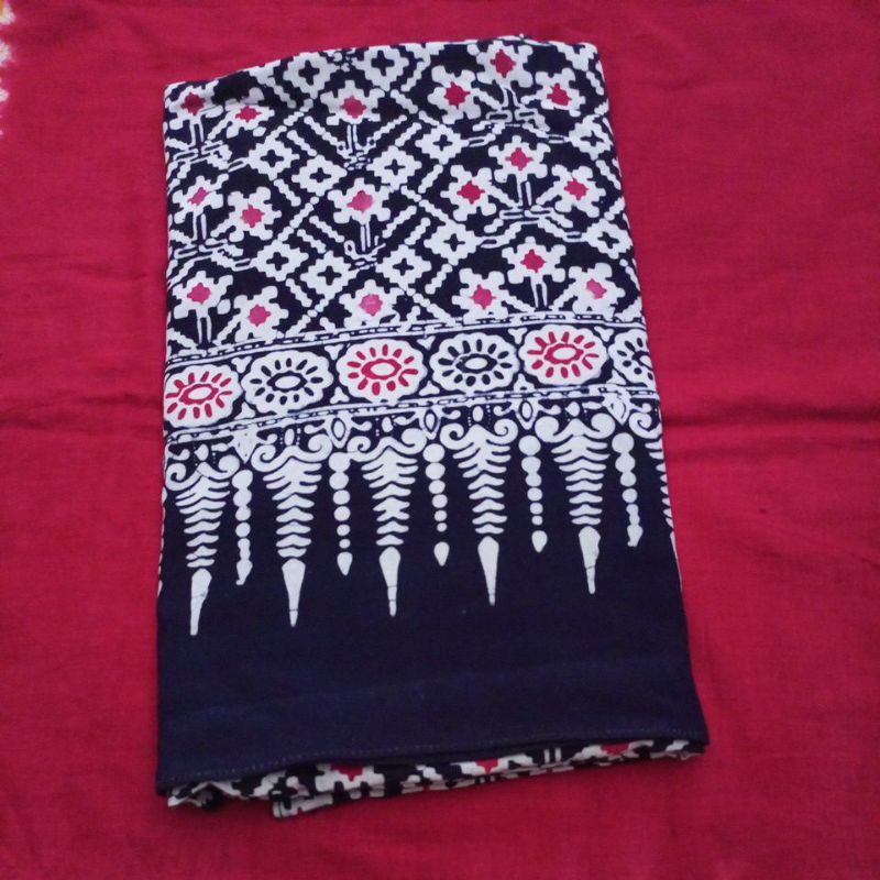 Jual SAMPUR ATAU SELENDANG TARI BATIK CAP MOTIF CINDE SEKAR JOGJA ...