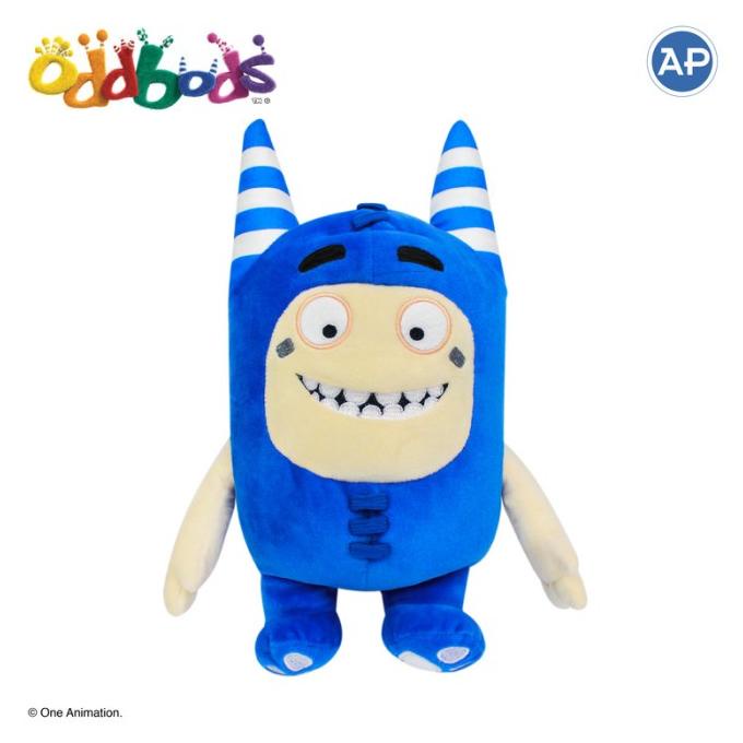 Jual Oddbods Pogo Plush Toys Boneka - Blue / Biru (Tinggi 30cm ...