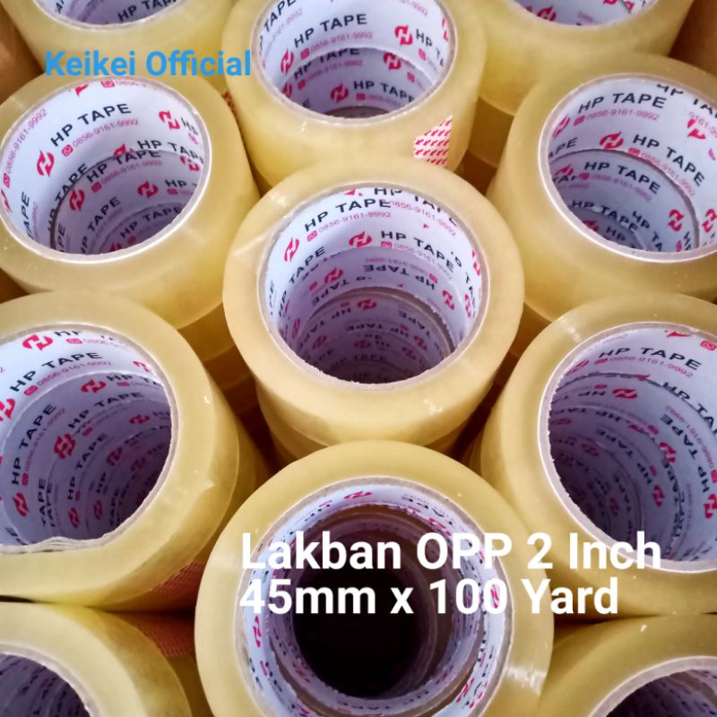 Jual [45 x 100 Yard] Lakban Bening 2 inch / Lakban Coklat / Lakban Murah / Lakban HP 45 mm x 100 ...