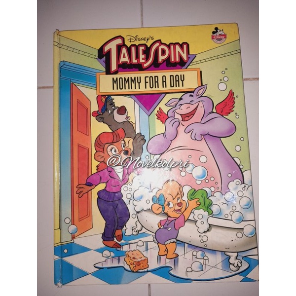 Jual English : Disney's Talespin - Mommy For a Day (Hardcover) | Shopee ...