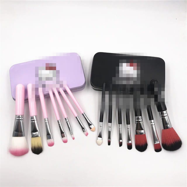 Jual Kuas Make Up Set 7IN1 Makeup Brush Premium Quality Kuas Wajah Alat ...