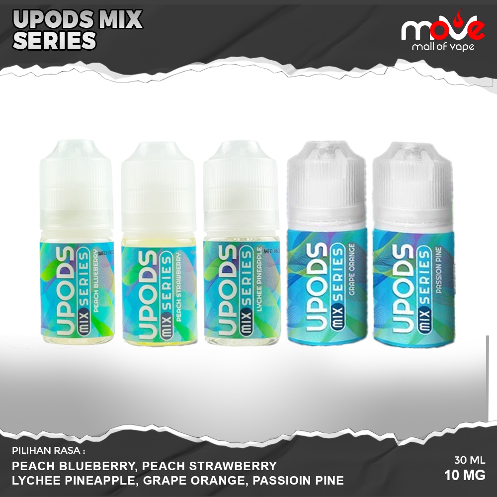 Jual Liquid Saltnic Upods Mix Series By Switch It 30ml 10mg Bercukai ...