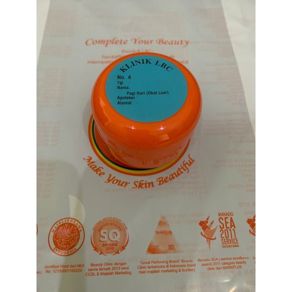Jual cream Lbc pagi no 4 ( KEMASAN BARU TUBE ) | Shopee Indonesia