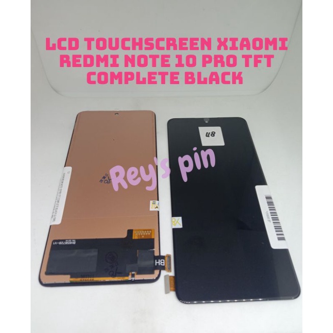 Jual LCD TOUCHSCREEN XIAOMI REDMI NOTE 10 PRO TFT COMPLETE BLACK ...