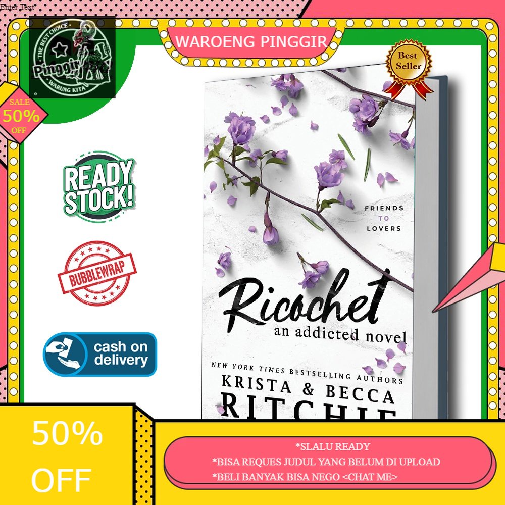 Jual Buku Ricochet: An Addicted Novel by Krista Ritchie, Becca Richie ...