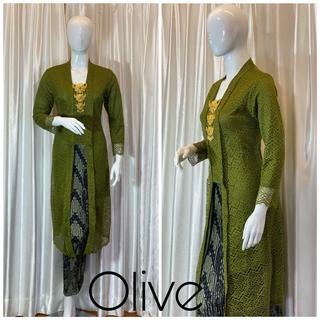 Jual Realpict setelan kebaya brokat kutubaru tunik//kutubaru brokat//brokat modern//tunik ...