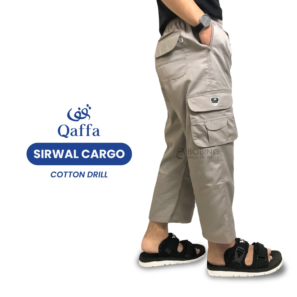 Jual Sirwal Fighter Kargo - Celana Sirwal Pria Dewasa Katun Drill ...