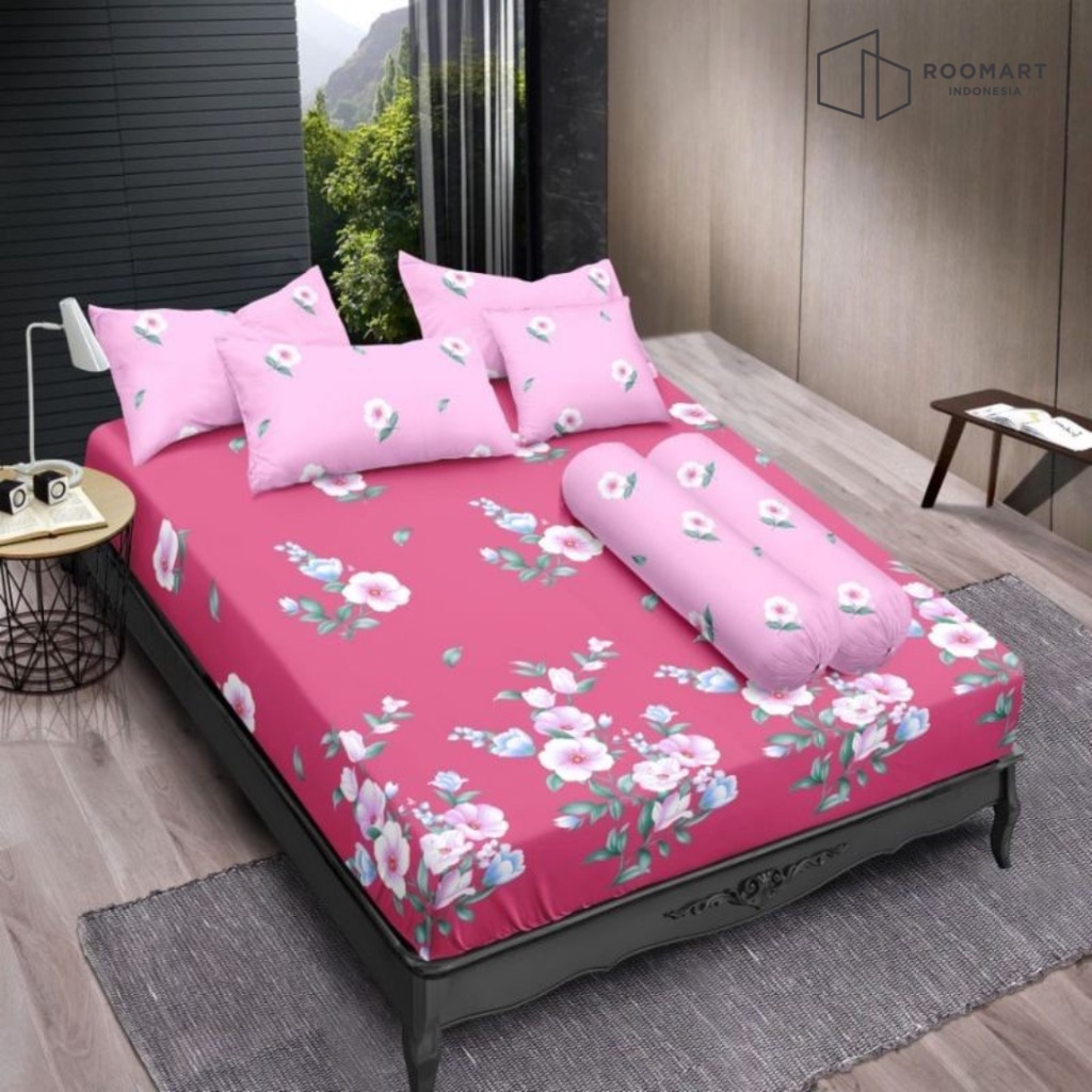 Jual Sprei Vallery Quincy Print Ukuran 160x200 Queen Tinggi 30 Seprei ...