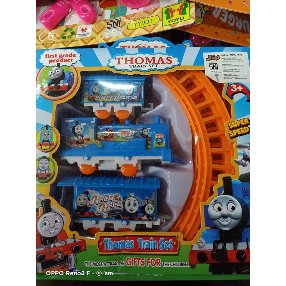 Jual MAINAN KERETA API THOMAS AND FRIEND MINI | THOMAS TRAIN SET ...