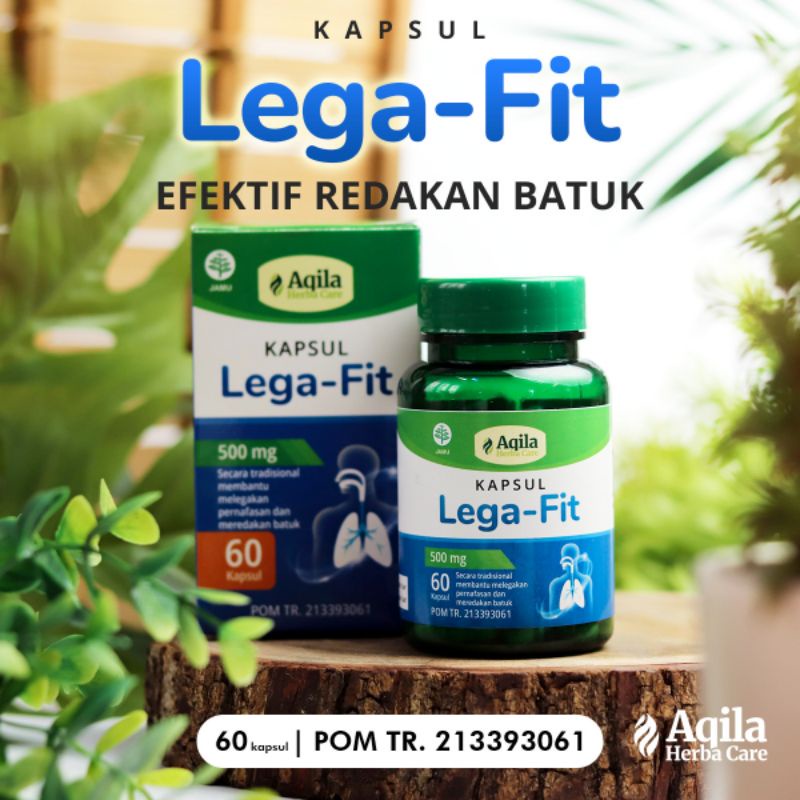 Jual Kapsul Lega-Fit Lega fit Aqila Obat Batuk Herbal Isi 60 Kapsul ...