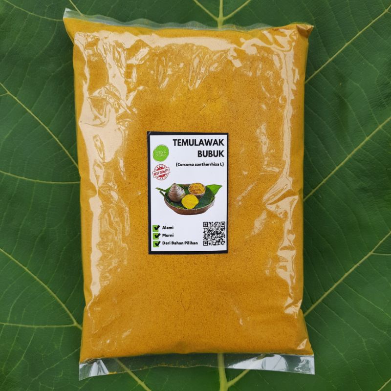 Jual bubuk serbuk powder TEMULAWAK isi 250gram murni 100% | Shopee ...