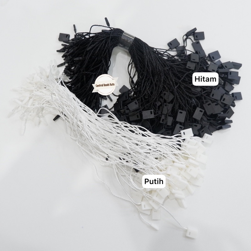 Jual (100pcs) Tali hang tag / hang tag nilon / hang tag benang / hang ...