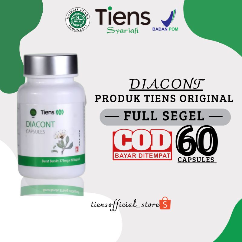 Jual Diacont Tiens Original | Obat Diabetes | Obesitas | Kolestrol ...
